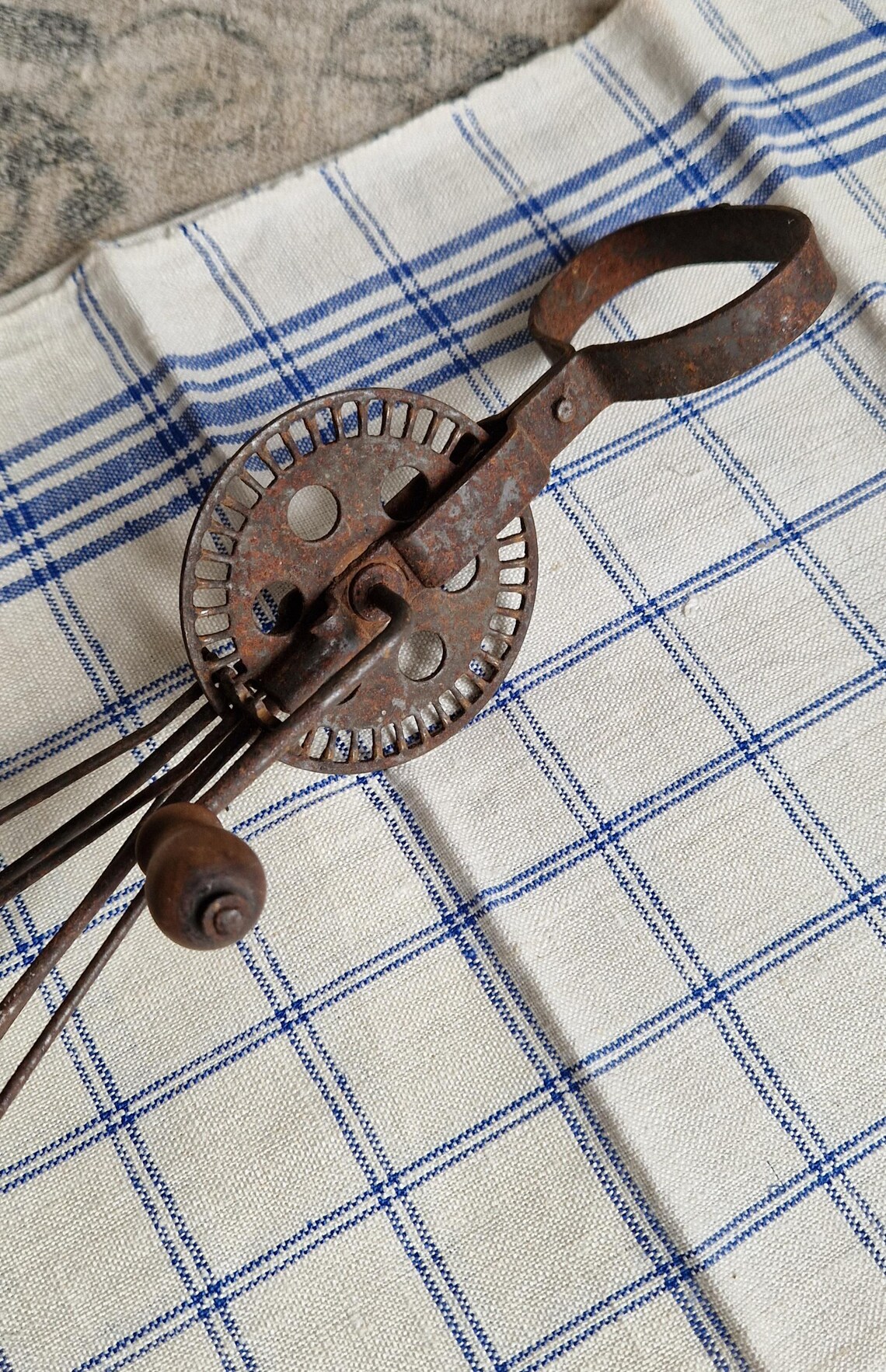 Antique Whisk From France With Age Patina Shabby Vintage - Etsy