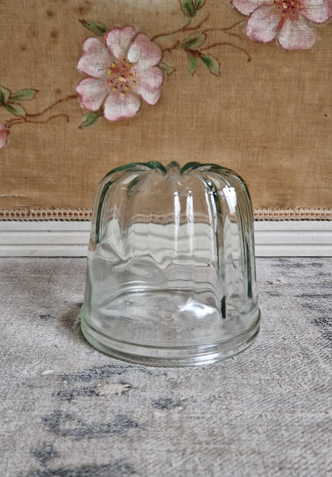 Old Form Pudding Mold Made of Glass Shabby Vintage From France - Etsy