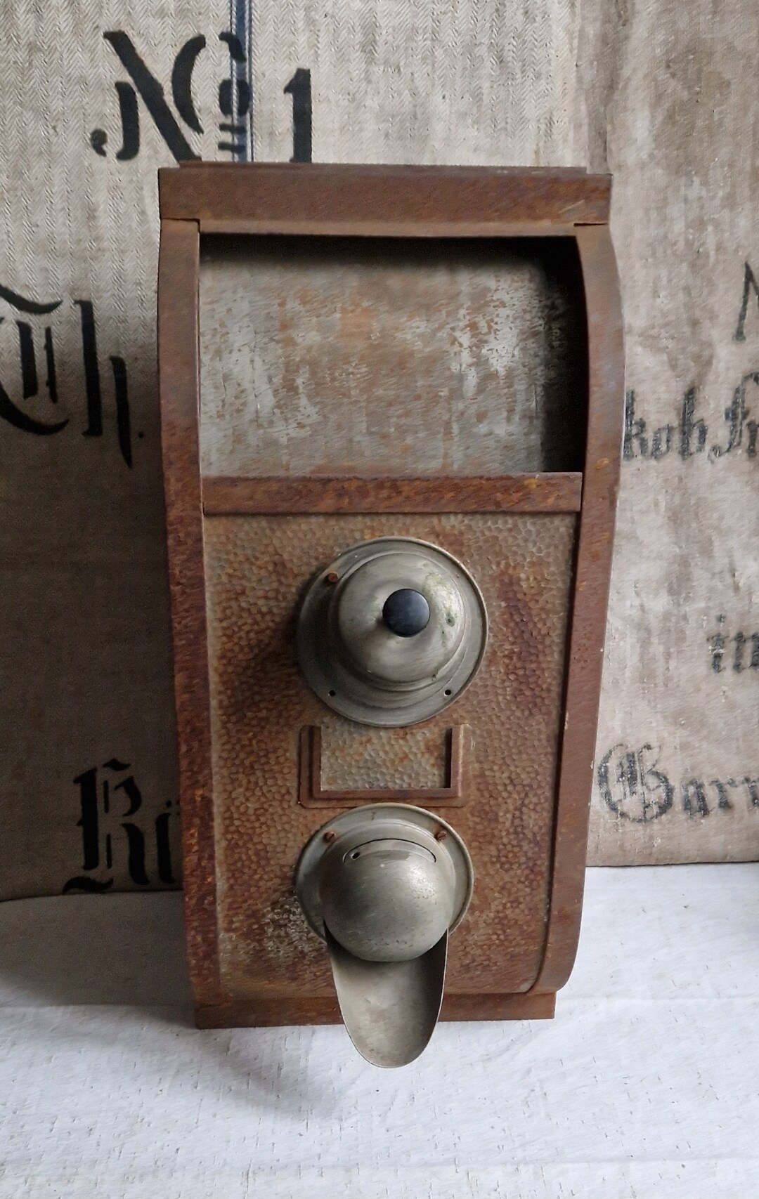 Antique Coffee Pourer Coffee Dispenser Metal Ca 1930 Shabby Vintage ...