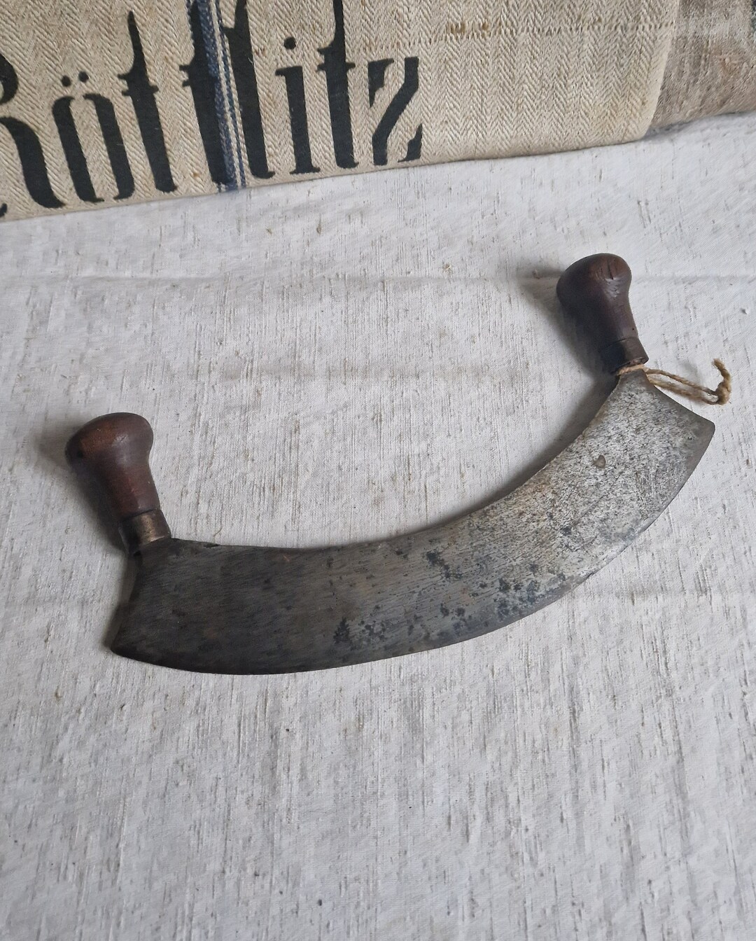 Antique Cleaver Chopping Knife France Shabby Vintage - Etsy