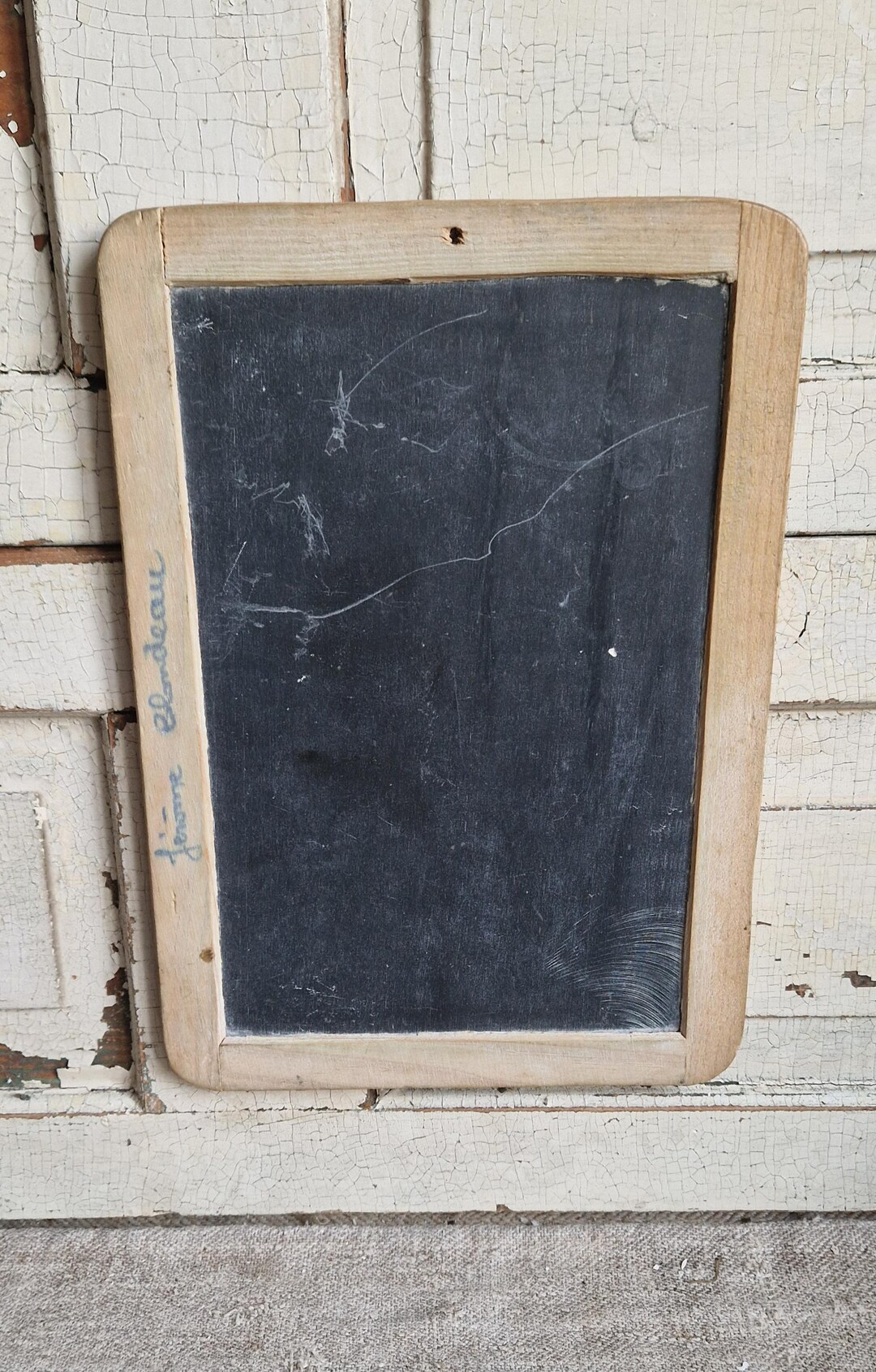 Vintage School Blackboard Writing Board From France Shabby - Etsy UK