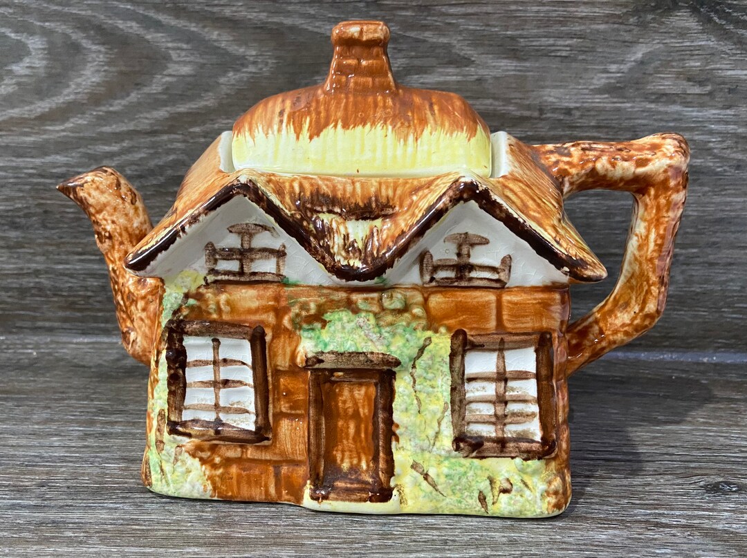 Vintage Teapot Ye Olde Cottage Cottage Ware Price Kensington Hand ...