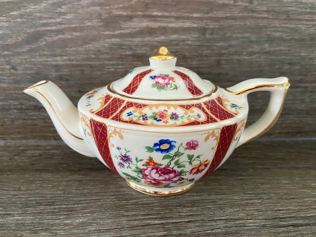 Miniature James Saddler Versailles Teapot - Etsy
