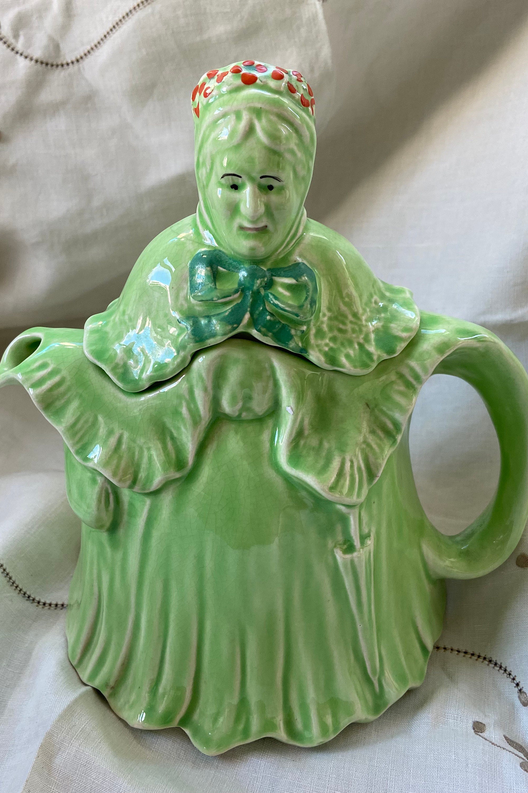 Teapot Antique “ Little Old Lady “ - Etsy