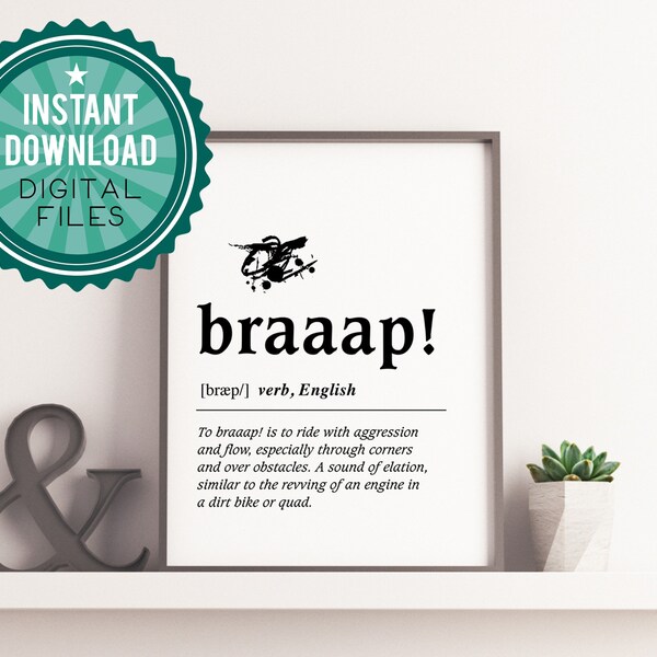 Braap - Etsy
