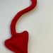 Clip on Devil Tail Made of Red Felt Suitable for Children and Adults - Etsy