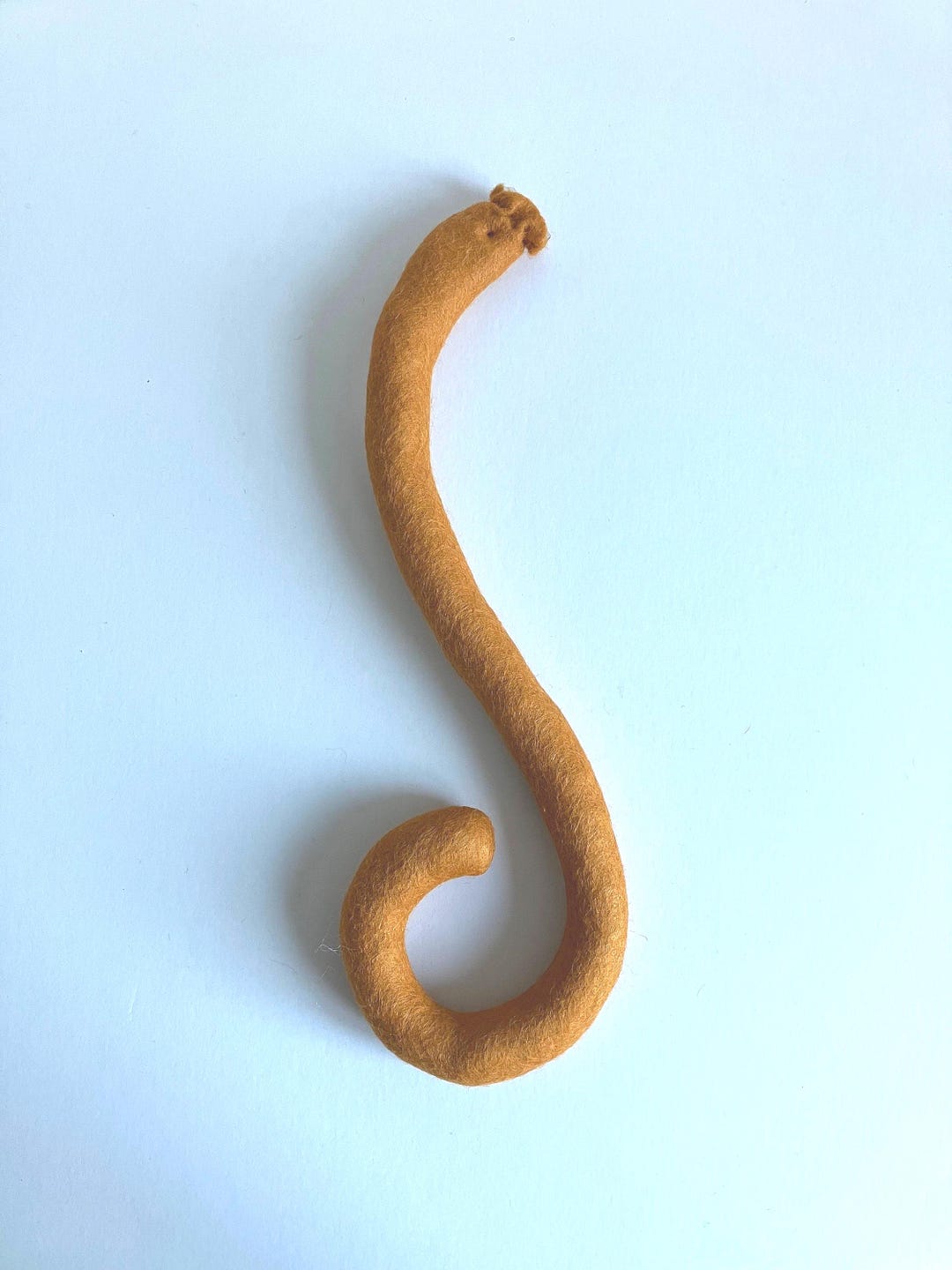 Ginger Felt Cat Tail Clip-on: Costume Accessory - Etsy