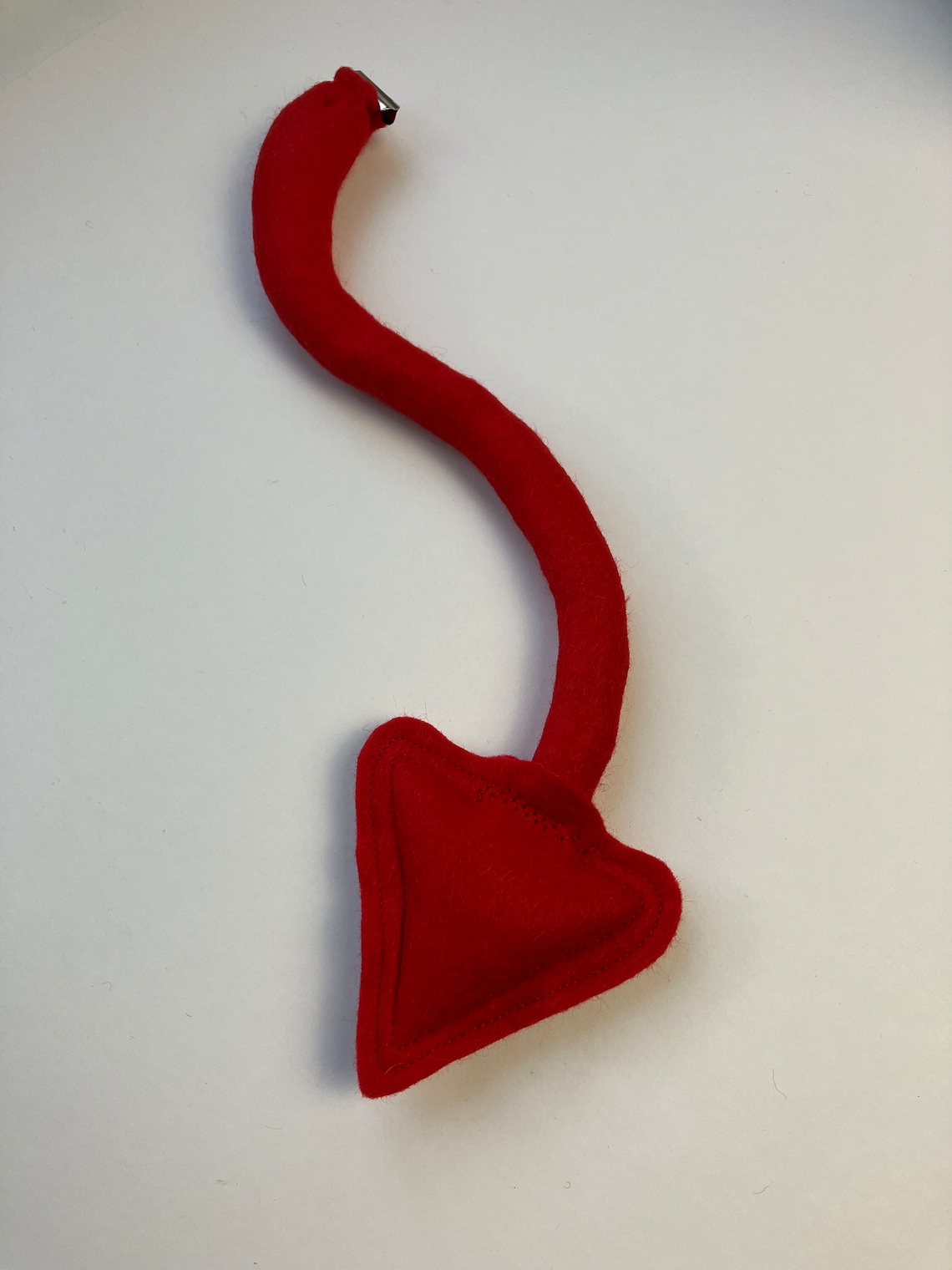 Clip on Devil Tail Made of Red Felt Suitable for Children and Adults - Etsy