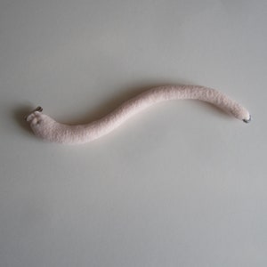 Clip on Mouse Tail Made of Pink Felt Suitable for Children and Adults ...