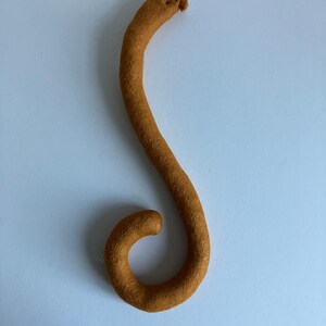 Ginger Felt Cat Tail Clip-on: Costume Accessory - Etsy