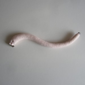 Clip on Mouse Tail Made of Pink Felt Suitable for Children and Adults ...