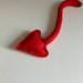 Clip on Devil Tail Made of Red Felt Suitable for Children and Adults - Etsy