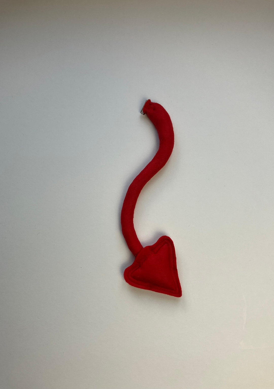 Clip on Devil Tail Made of Red Felt Suitable for Children and Adults - Etsy