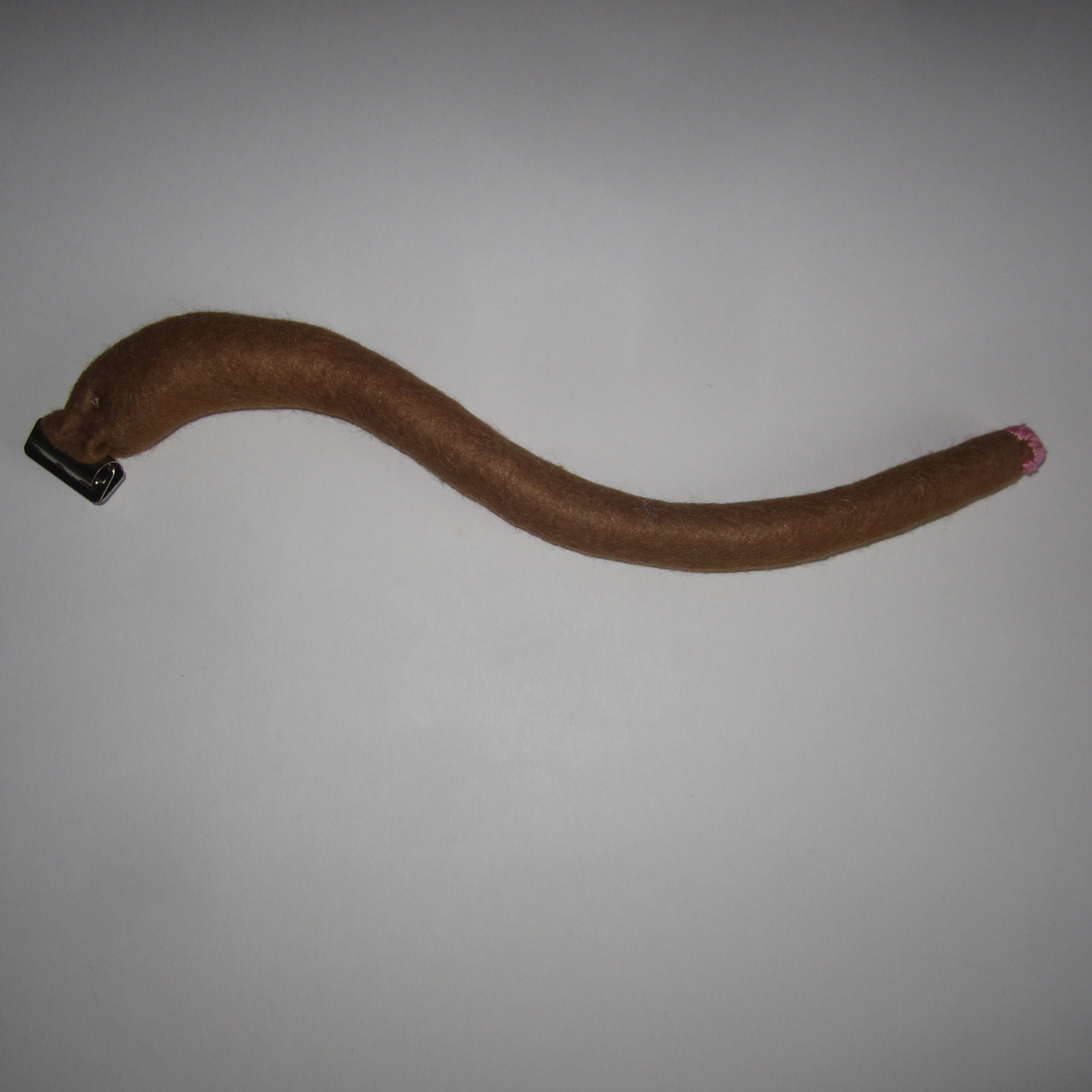 Mouse Tail Clip on Made of Cinnamon Colour Felt - Etsy