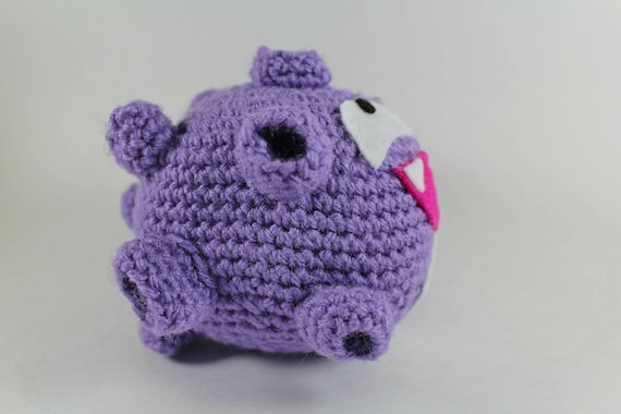 Toys Pokemon inspired Koffing plush amigurumi crochet plushie toy ...