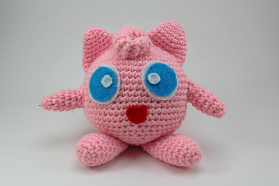 Jigglypuff Amigurumi Crochet Stuffed Toy - Etsy