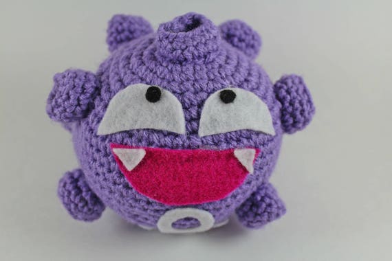 Toys Pokemon inspired Koffing plush amigurumi crochet plushie toy ...