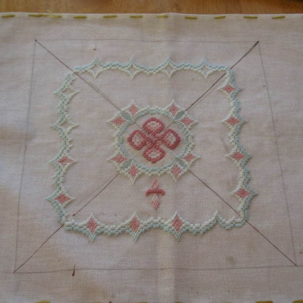 Geometric Needlepoint - Etsy