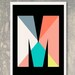 Letter M Poster Printable Alphabet Letters Alphabet Letter | Etsy