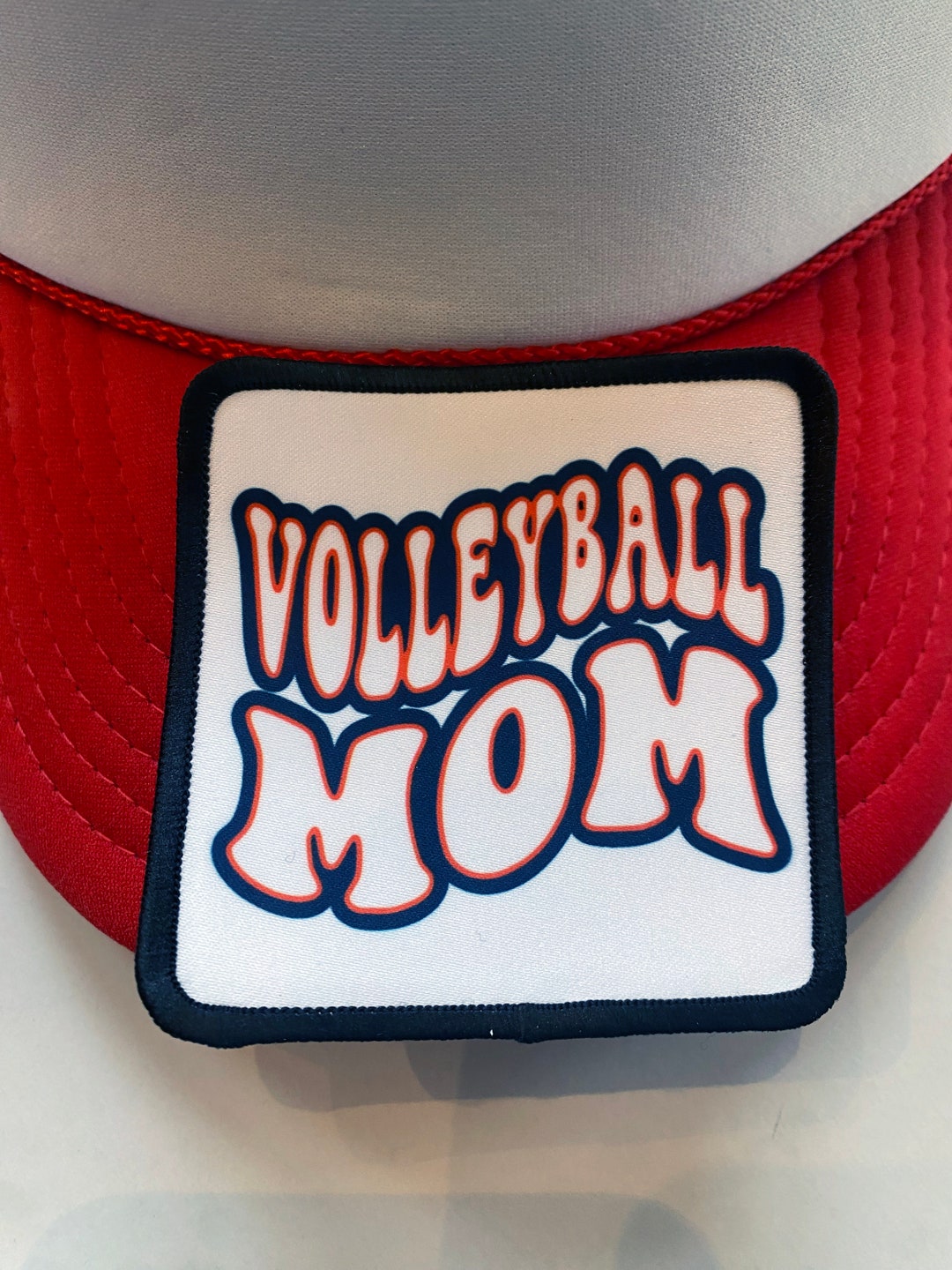 Volleyball Mom Iron on Patch, Wife, Mama, Hat Patch, Jacket Patch, USA ...