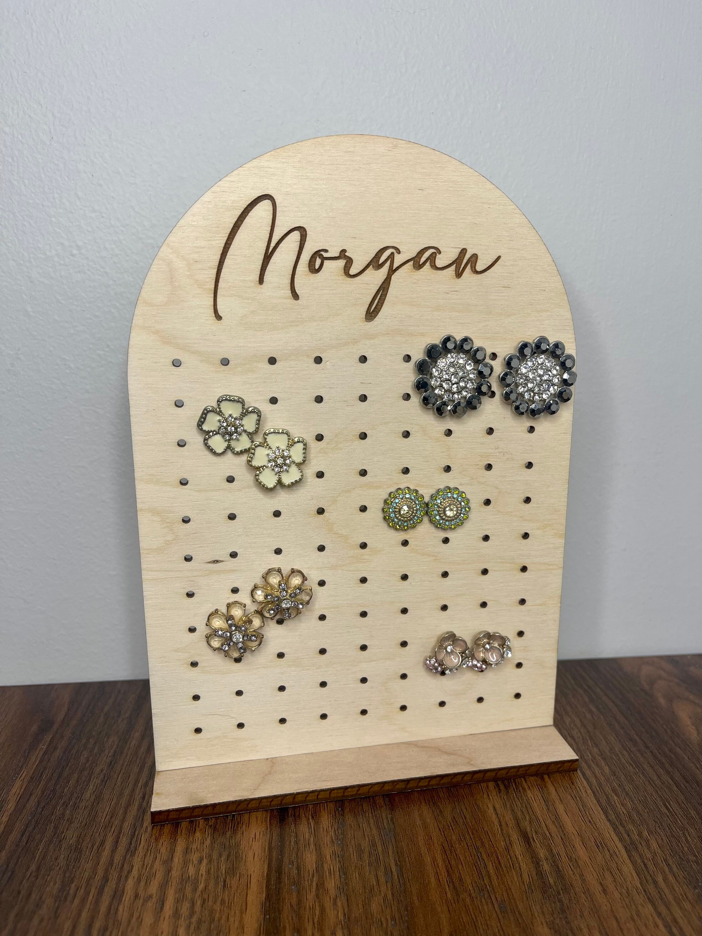 Personalized Earring Holder | Earring Display | Personalized Gifts ...