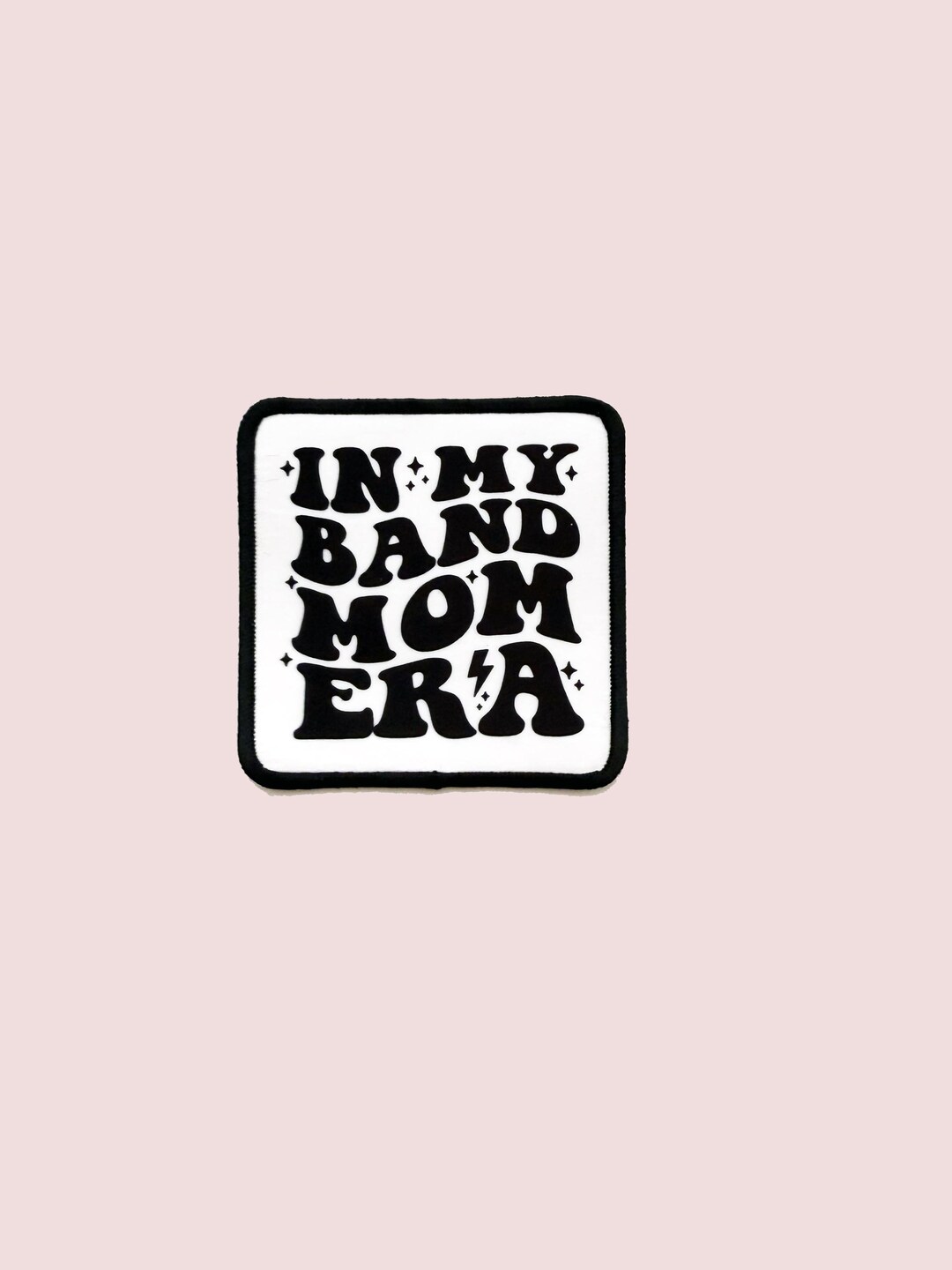 In My Band Mom Era Iron on Patch, Trucker Hat Patch, Summer Patch ...