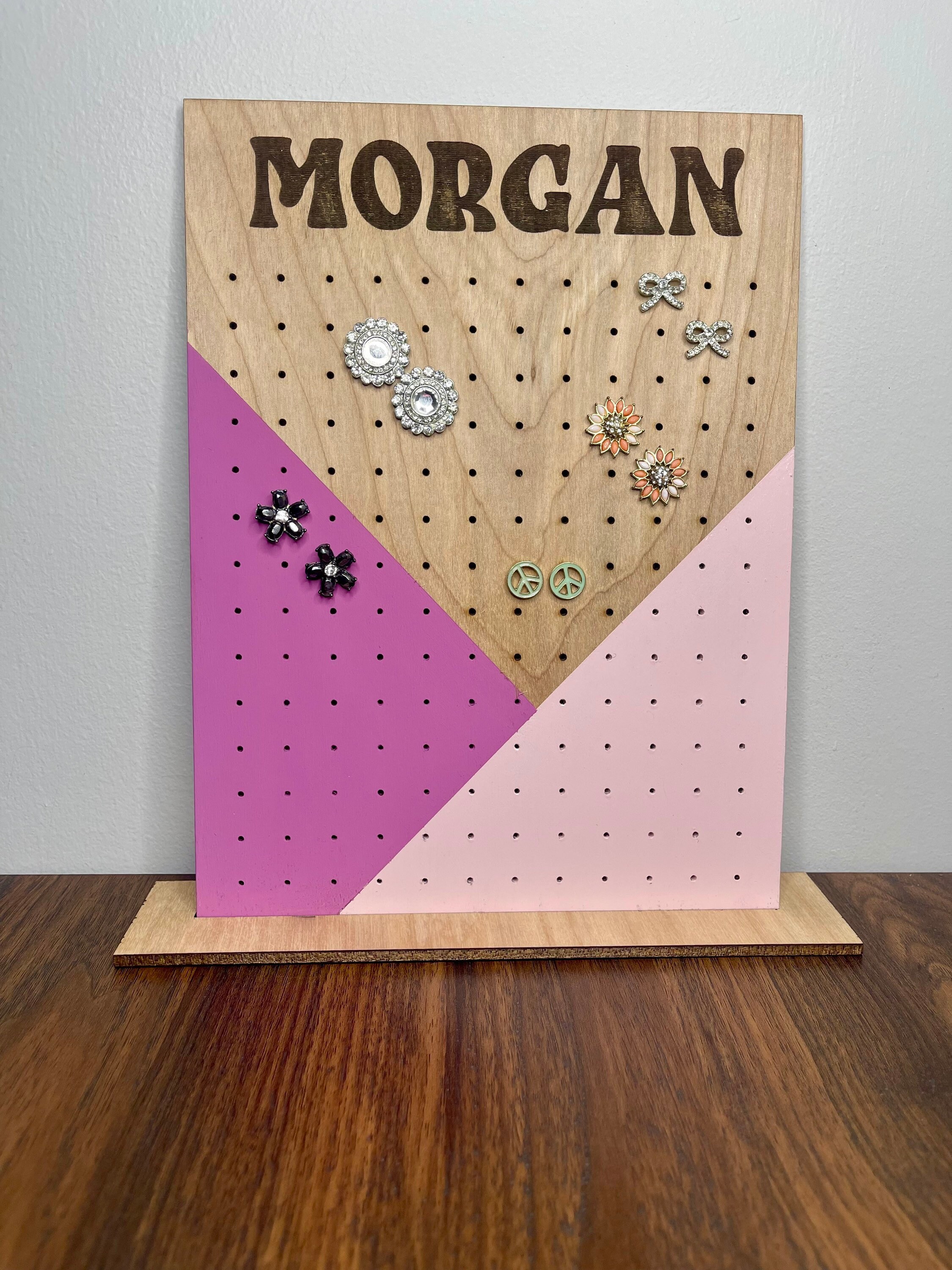 Personalized Earring Holder | Earring Display | Personalized Gifts ...