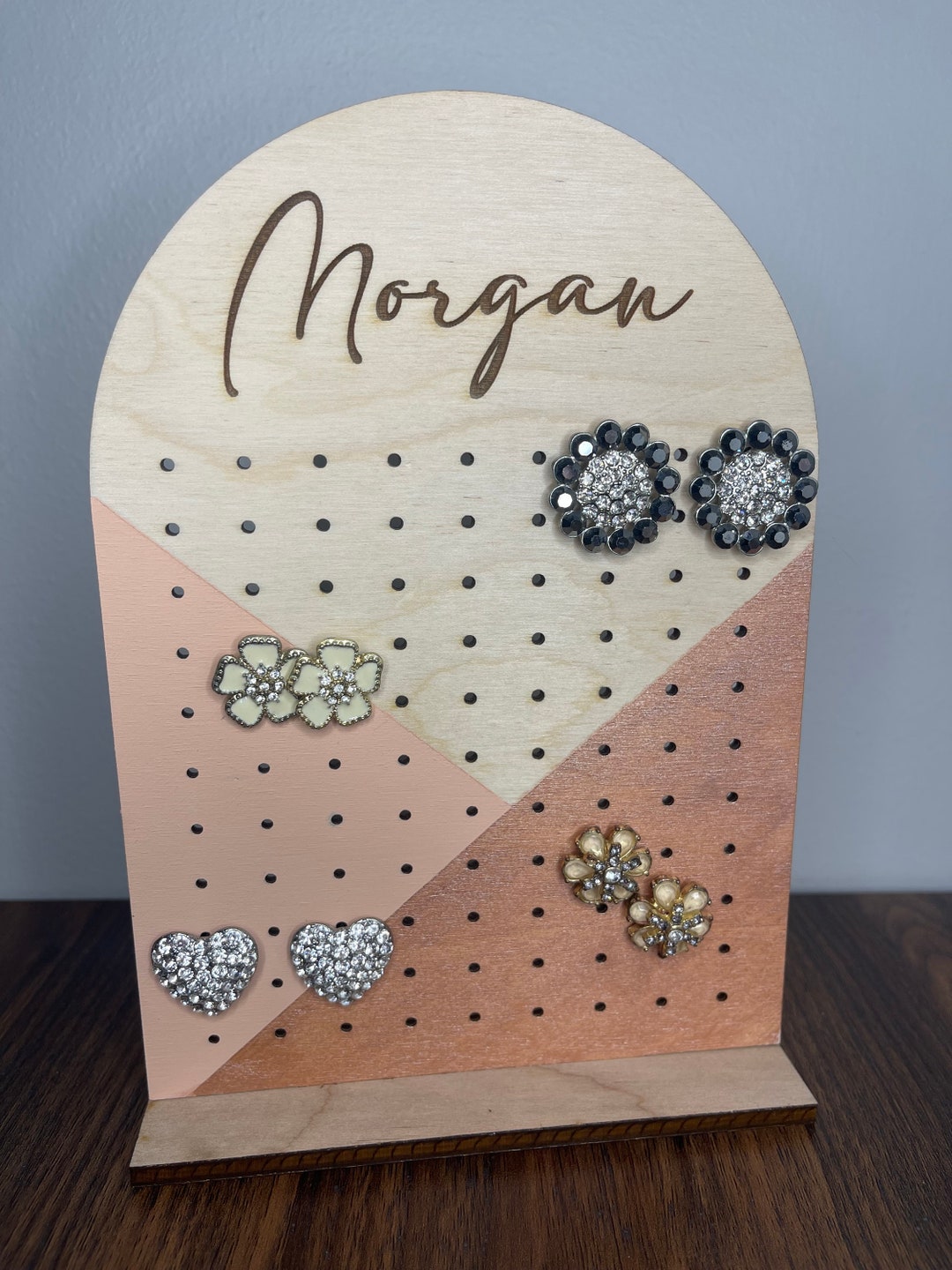 Personalized Earring Holder | Earring Display | Personalized Gifts ...