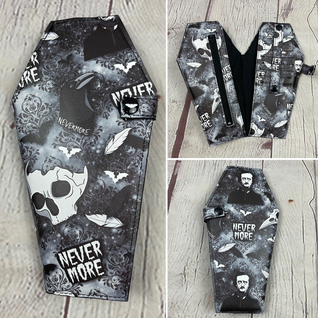 Coffin Wallet Edgar Allan Poe Inspired - Etsy