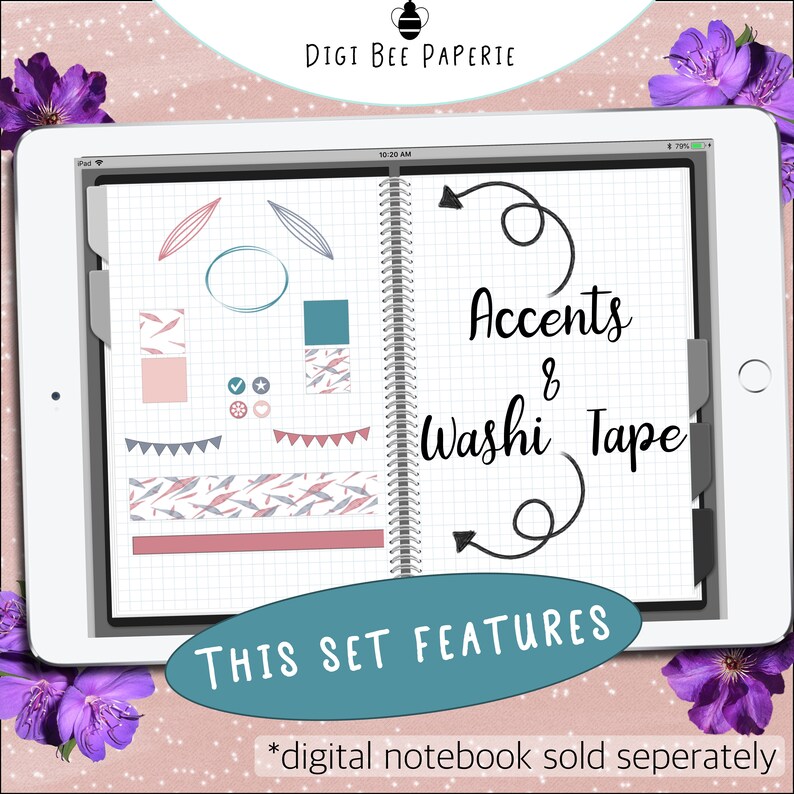 Monthly Kit Digital Planner Stickers For Undated Digital | Etsy
