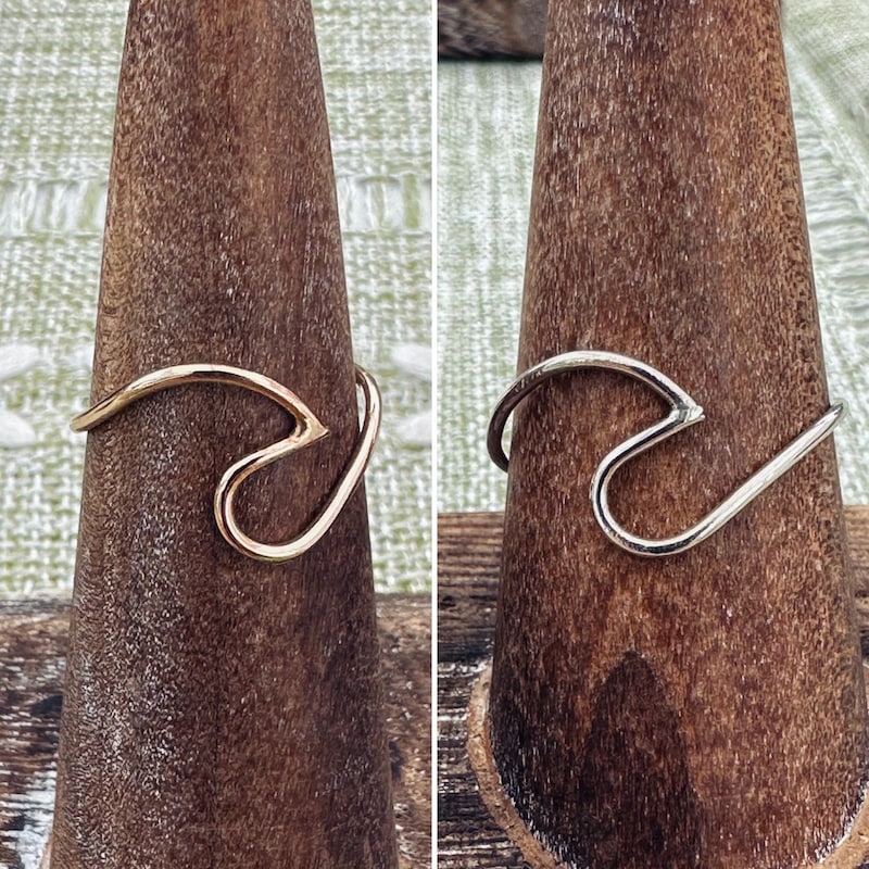 Wave Ring - Etsy