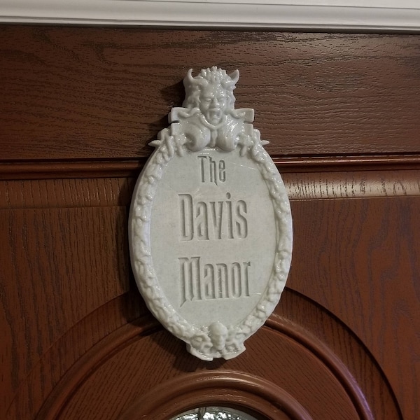 Haunted Mansion Sign - Etsy