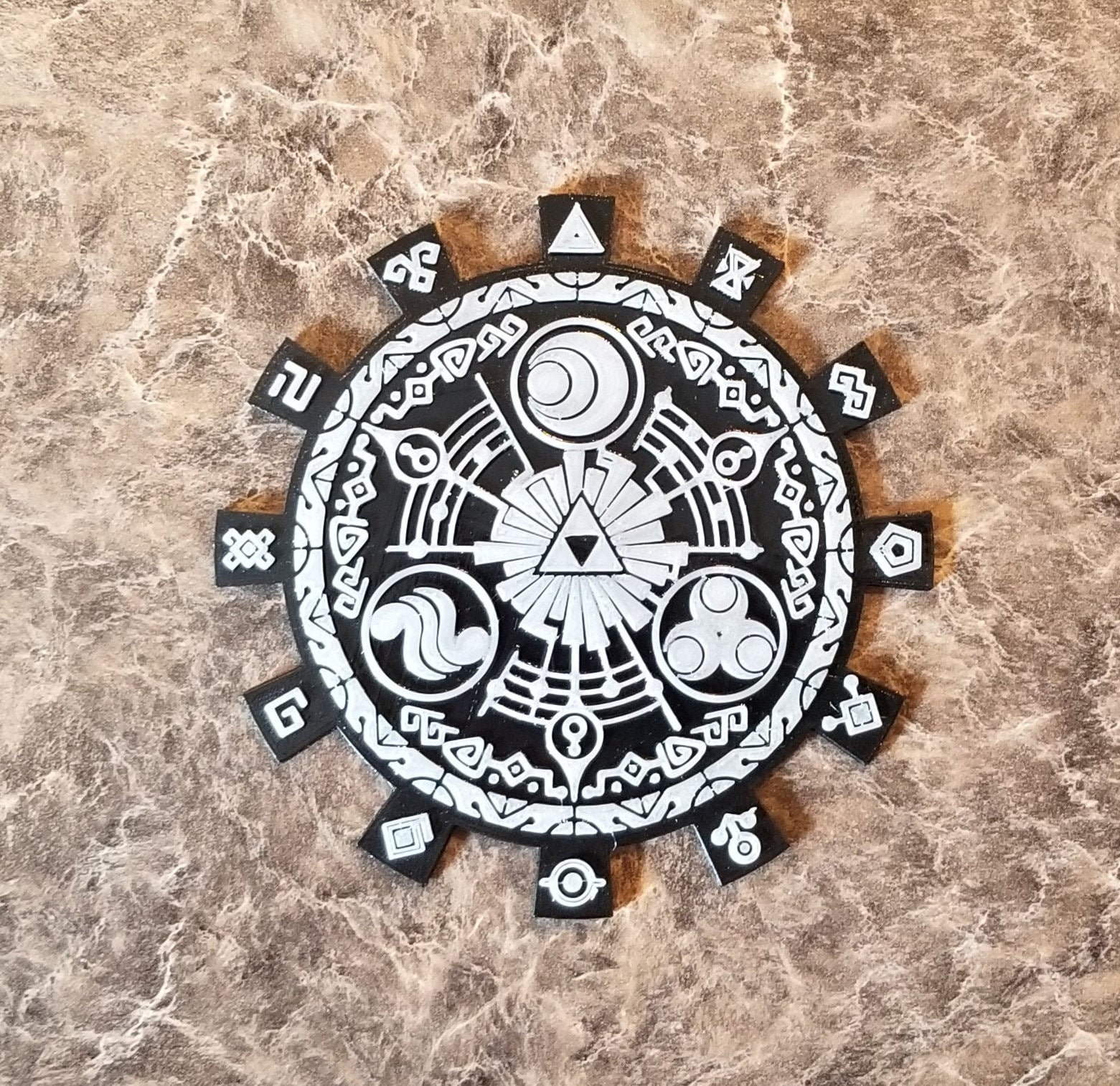 Glow in the Dark Legend of Zelda Skyward Sword Gate of Time | Etsy