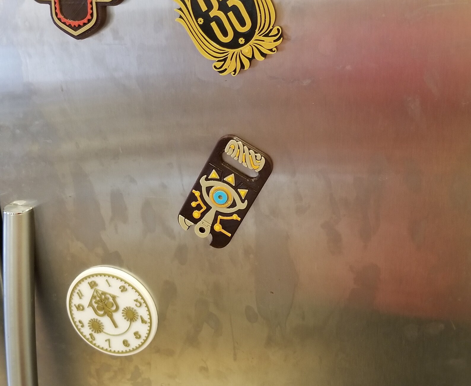 Zelda Breath of the Wild Inspired Magnet Prop Replica - Sheikah Slate ...