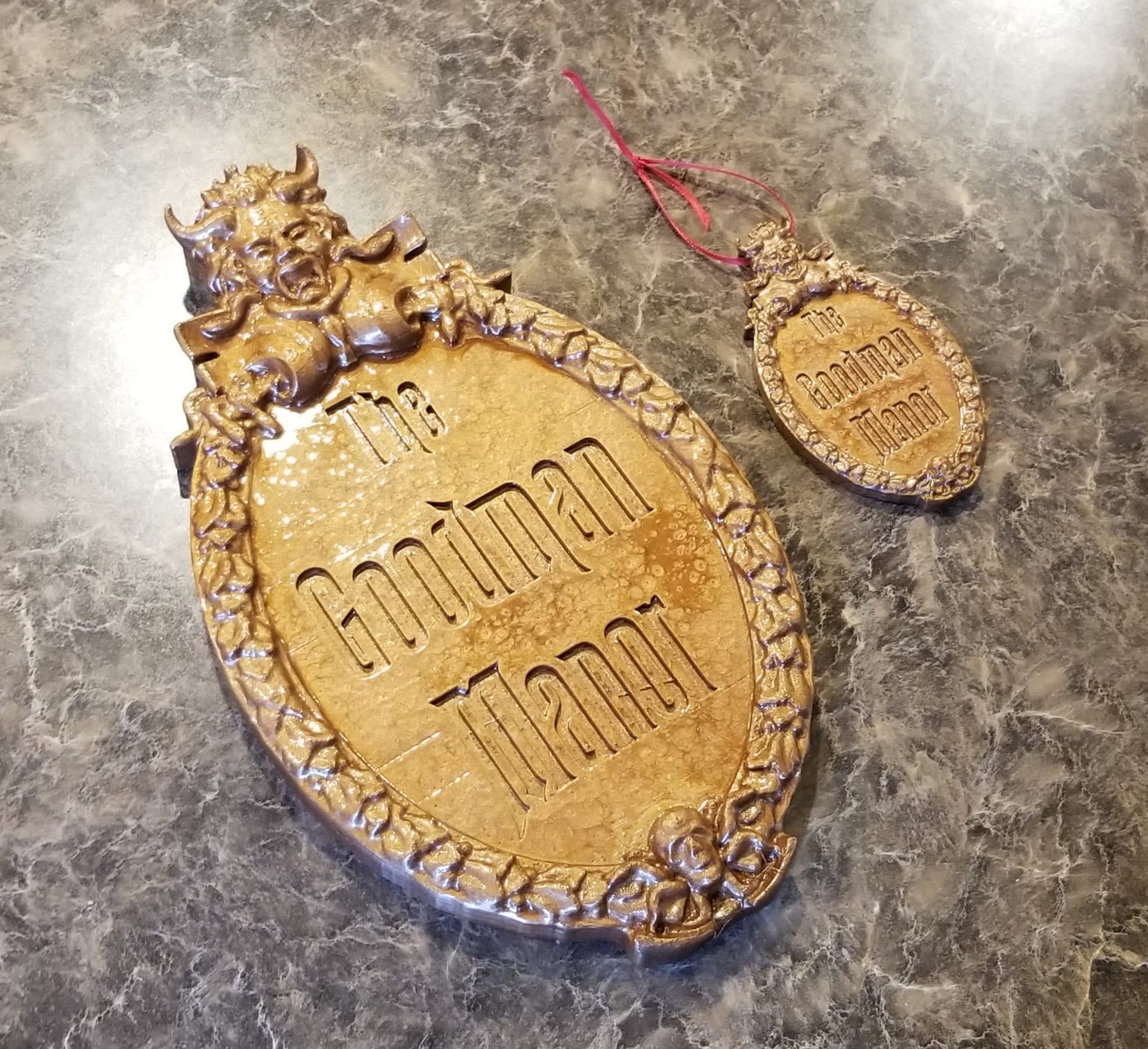 Personalized Haunted Mansion Inspired Prop Sign / Plaque Replica ...