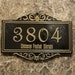 Personalized Haunted Mansion Themed Address Plaque W/ Welcome Foolish ...