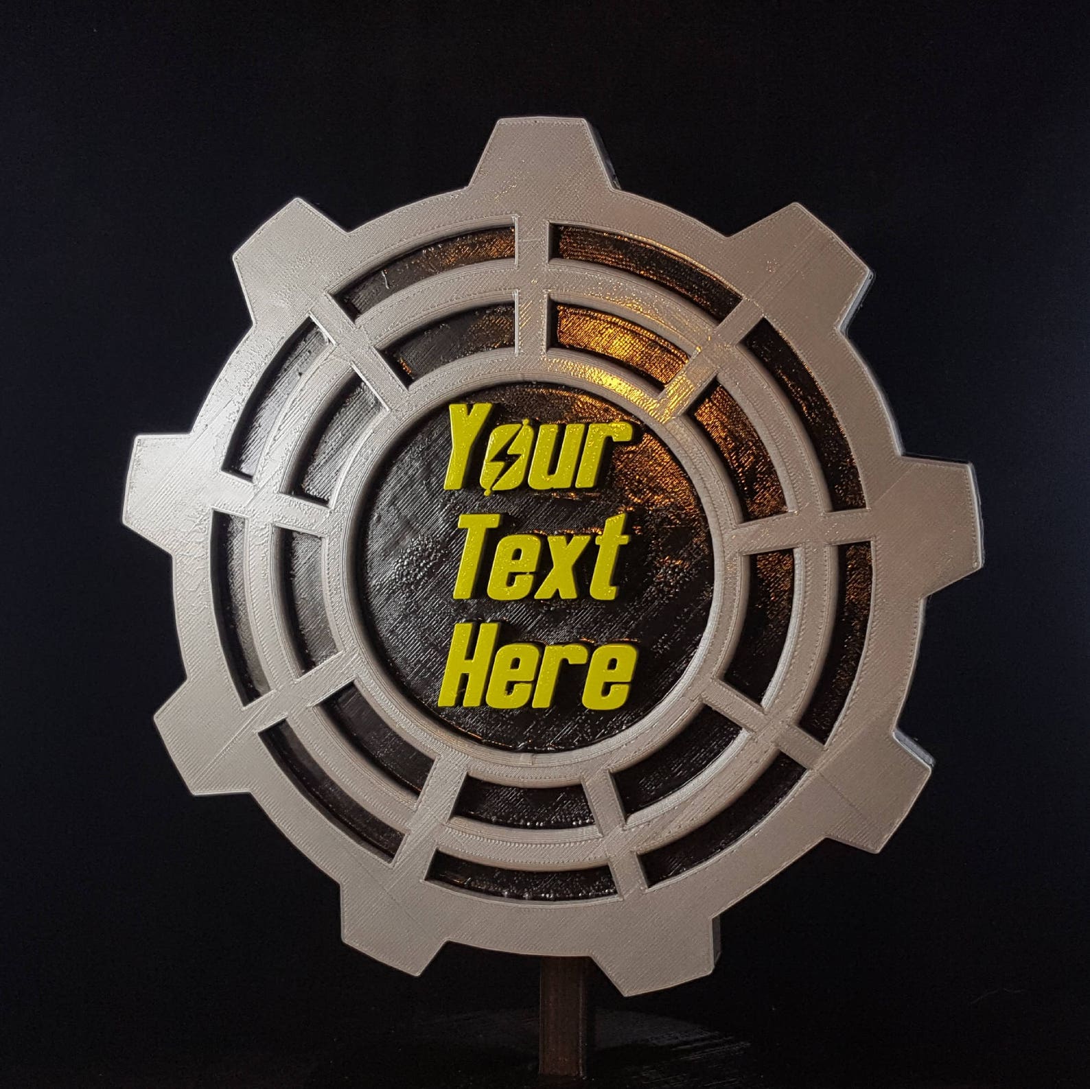 Personalized Vault Door Themed Plaque / Sign Custom Wording - Etsy