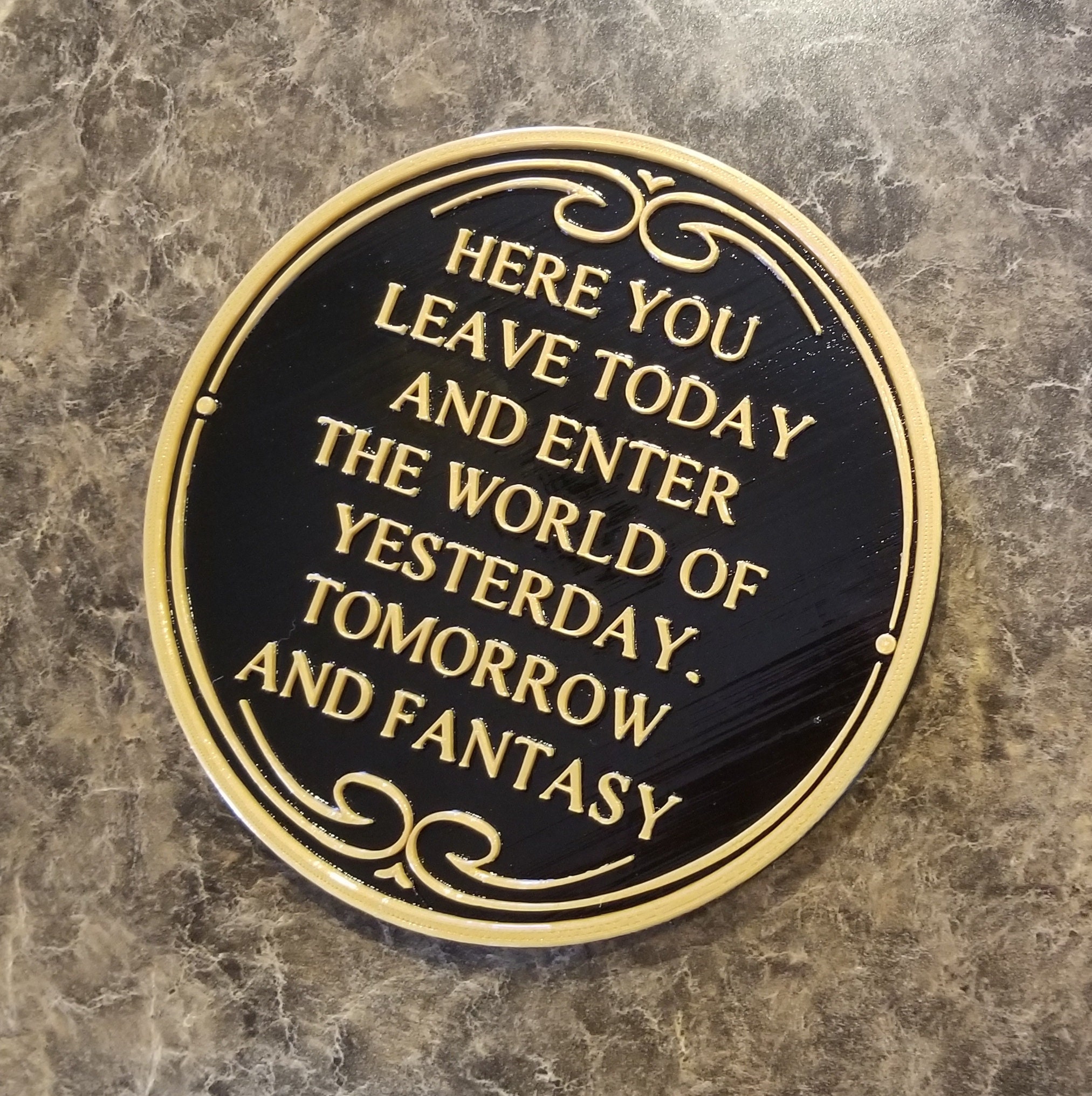 10 XL Main Street Entranceway Welcome Plaque DW Inspired - Etsy