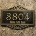 Personalized Haunted Mansion Themed Address Plaque W/ Welcome Foolish ...