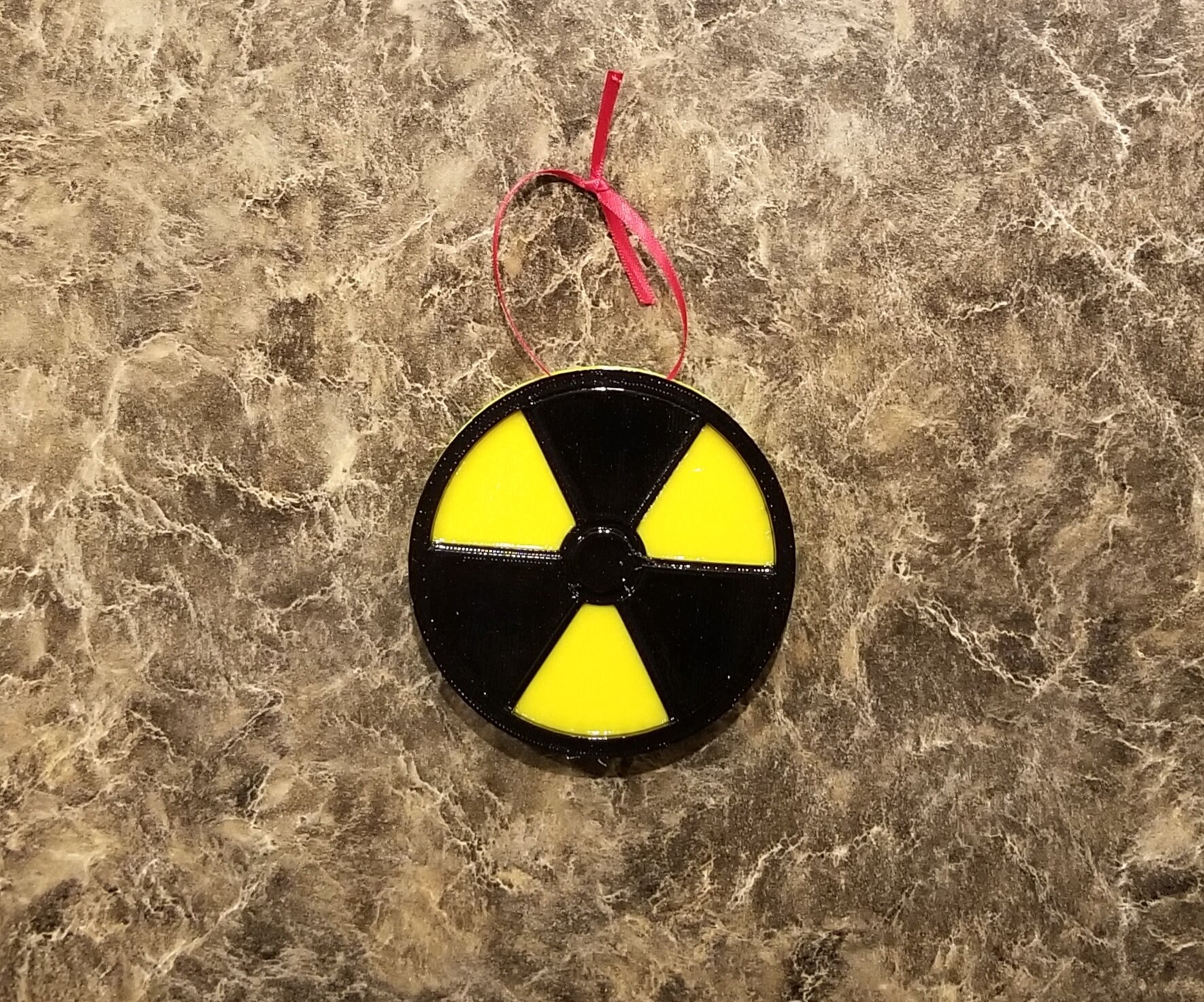 Nuclear Radioactive Symbol Inspired Christmas Ornament - Etsy