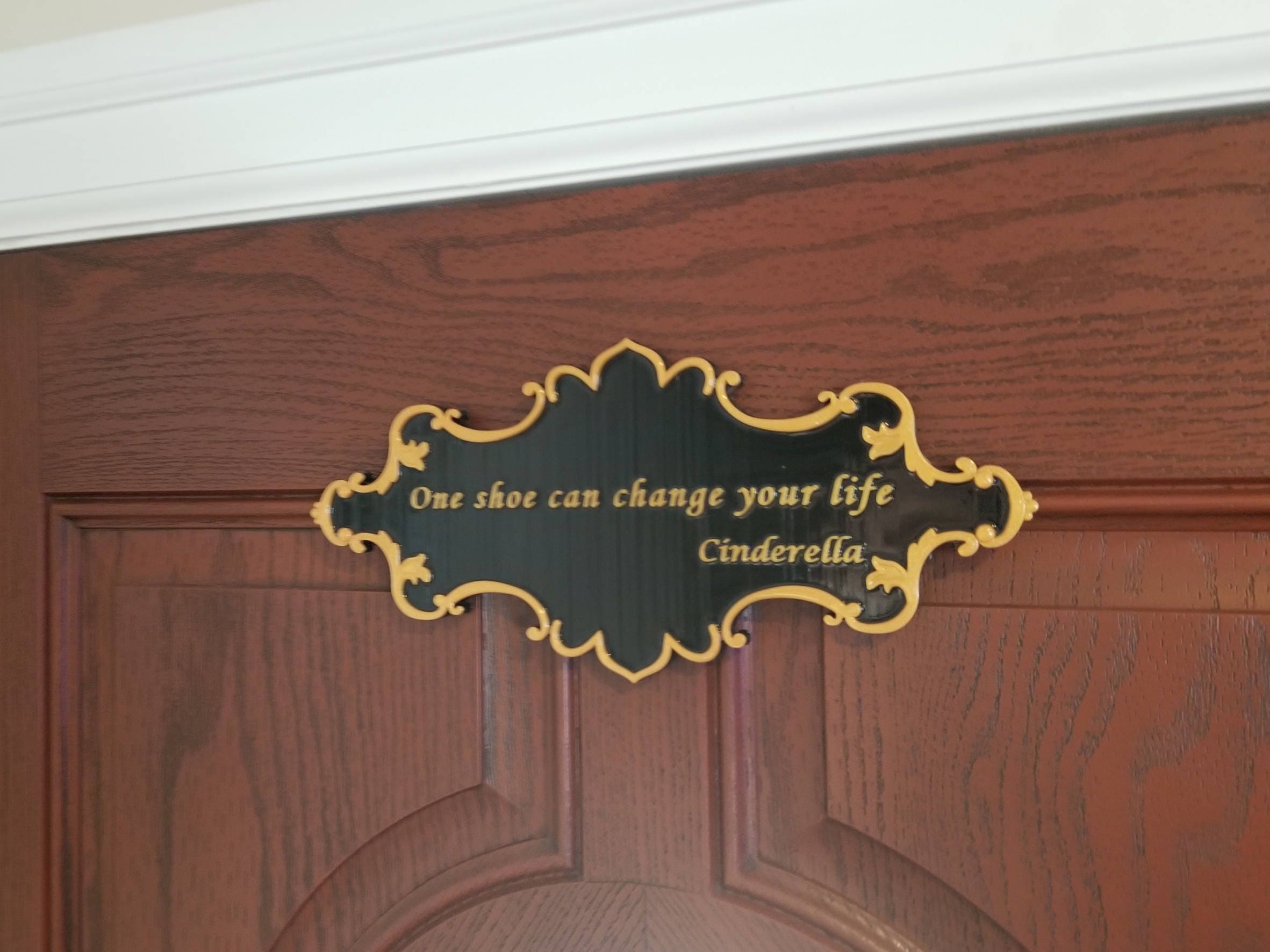 Cinderella One Shoe Can Change Your Life Inspired Sign Dual - Etsy