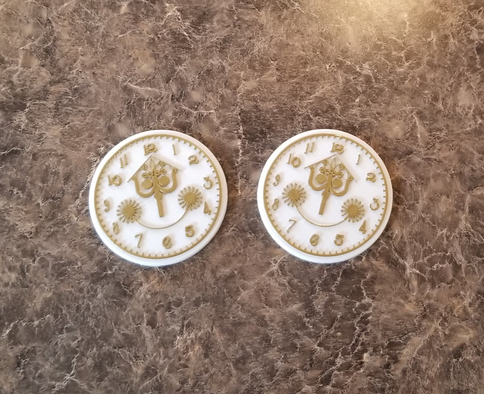 It's a Small World Clock Face Inspired Drink Coaster Set of 4 (disney ...