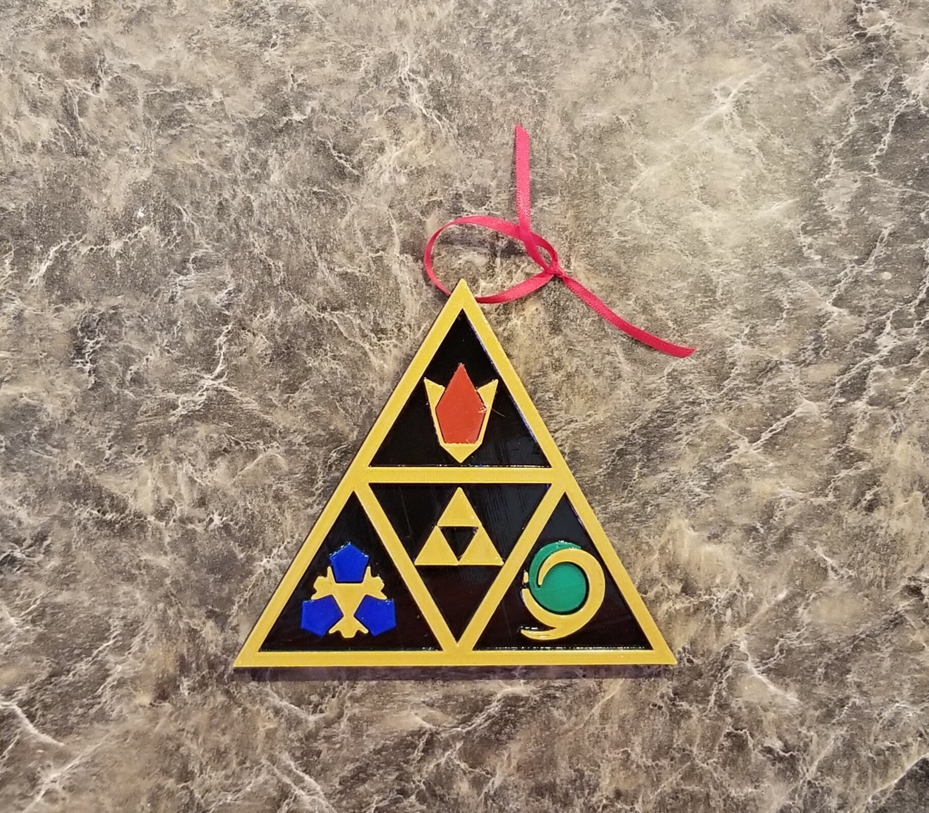 Zelda Ocarina of Time Spiritual Stones Inspired Christmas | Etsy