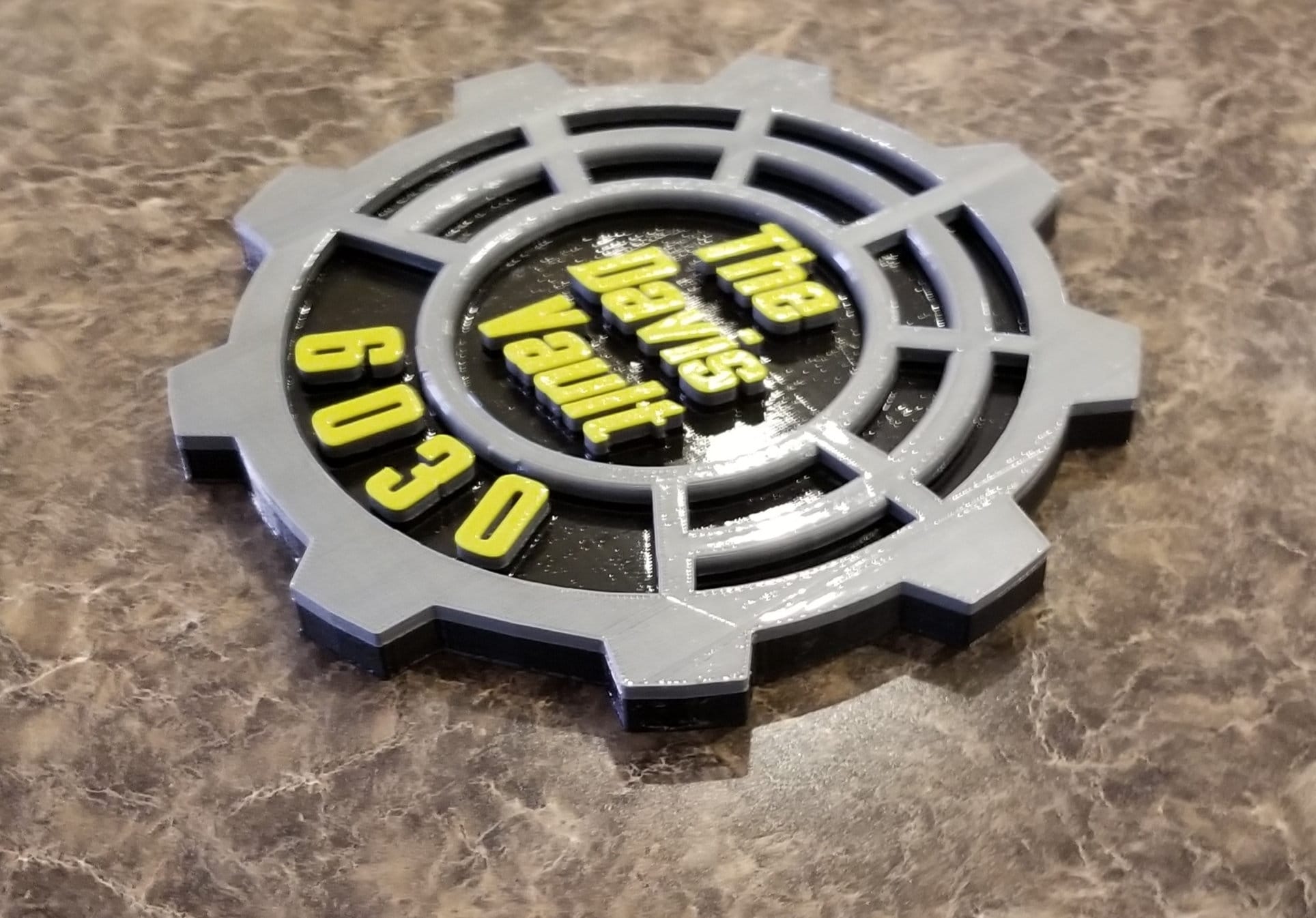 Personalized Vault Door Themed Address Plaque / Sign Custom | Etsy