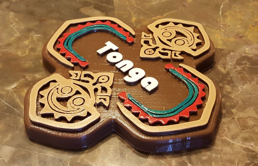 Disney Polynesian Inspired Themed Tonga Longhouse Sign / Plaque - Tonga ...