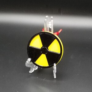 Nuclear Radioactive Symbol Inspired Christmas Ornament - Science ...