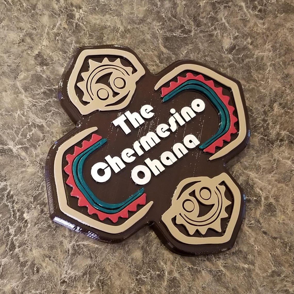 Personalized Polynesian Themed Family Last Name Sign / Plaque - Etsy