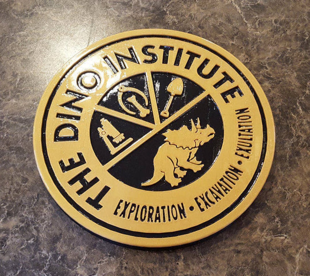 DINOSAUR Dinoland U.S.A. Dino Institute Inspired Logo Animal Kingdom ...