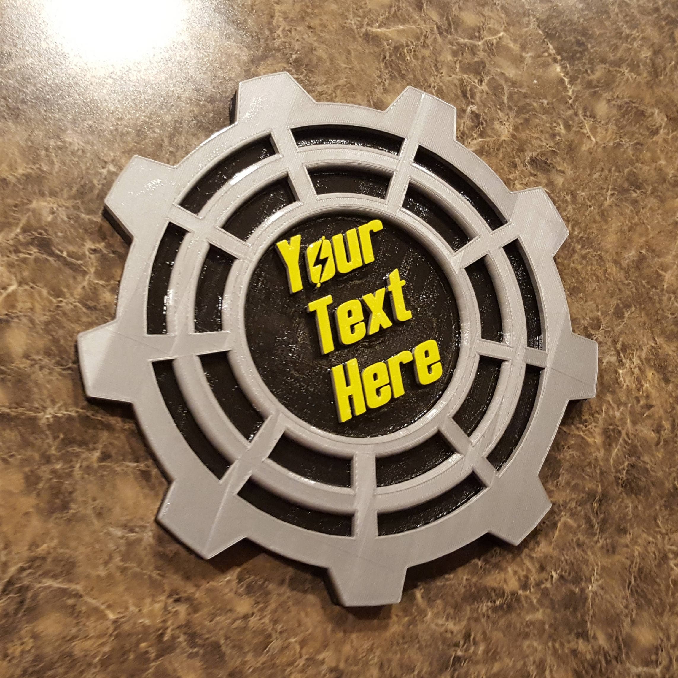 Personalized Vault Door Themed Plaque / Sign Custom Wording - Etsy