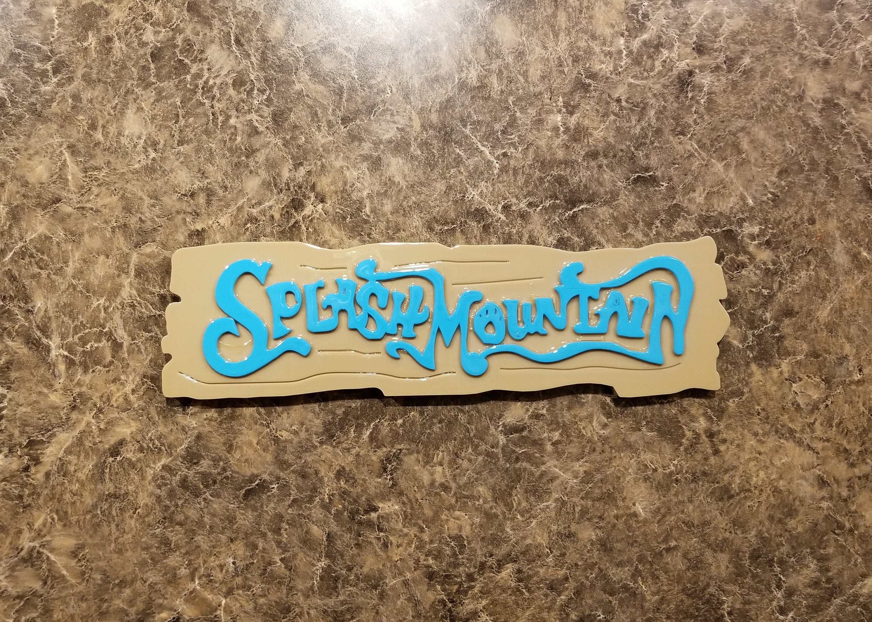 DW Splash Mountain Prop Replica Inspired Sign disney World | Etsy